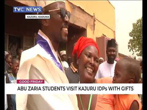 ABU Zaria students visit Kajuru IDPs with gifts
