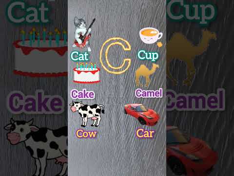 #words start with ' C ' #C पासून तयार झालेले शब्द pic