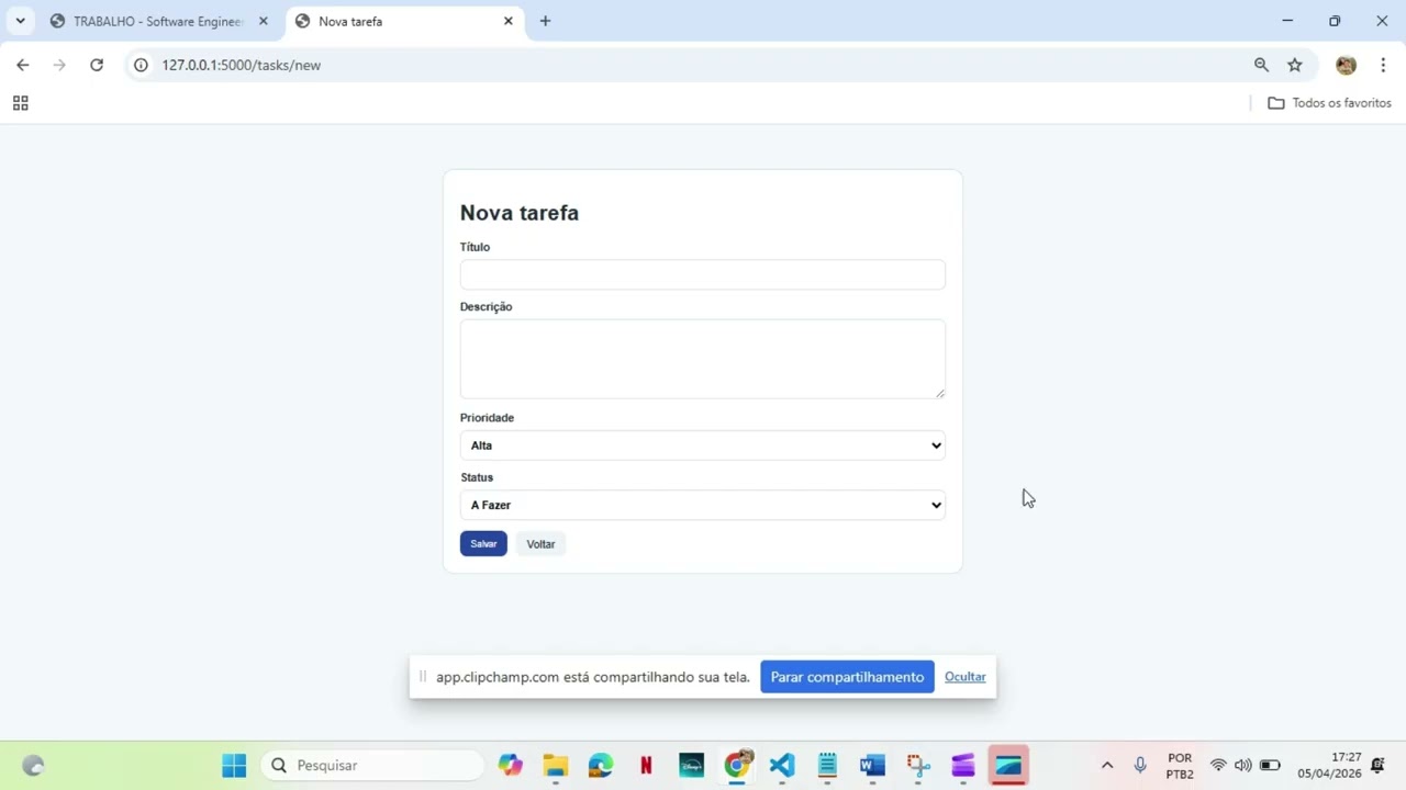 TechFlow Task Manager — Projeto de Engenharia de Software com GitHub, Testes Automatizados e CI/CD