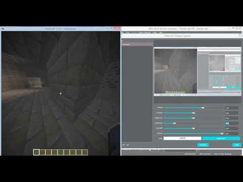 How to make your stream look brighter in Minecraft while on Gamma 1.0