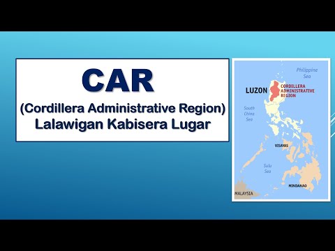 CAR/Cordillera Administrative Region/Lalawigan, Kabisera, Lugar/ITutorAnj