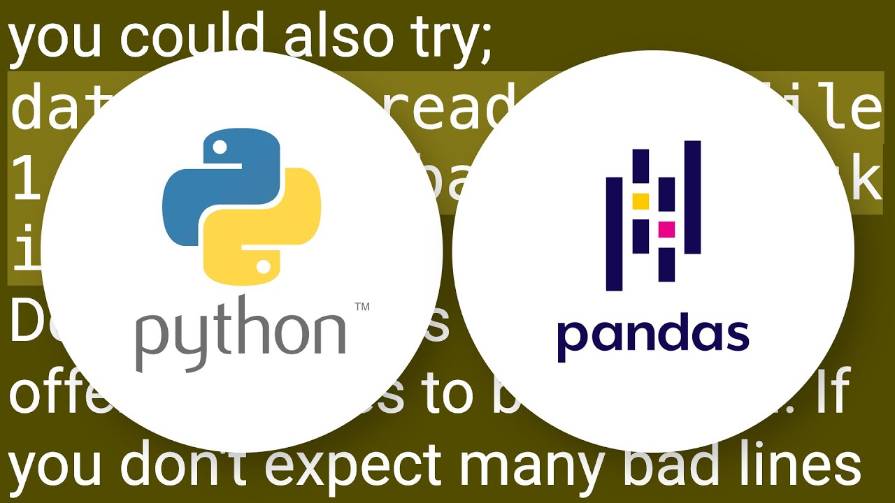 Python Pandas Error tokenizing data