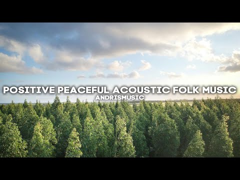 Positive Peaceful Acoustic Folk Music┃Music Video┃AndrisMusic