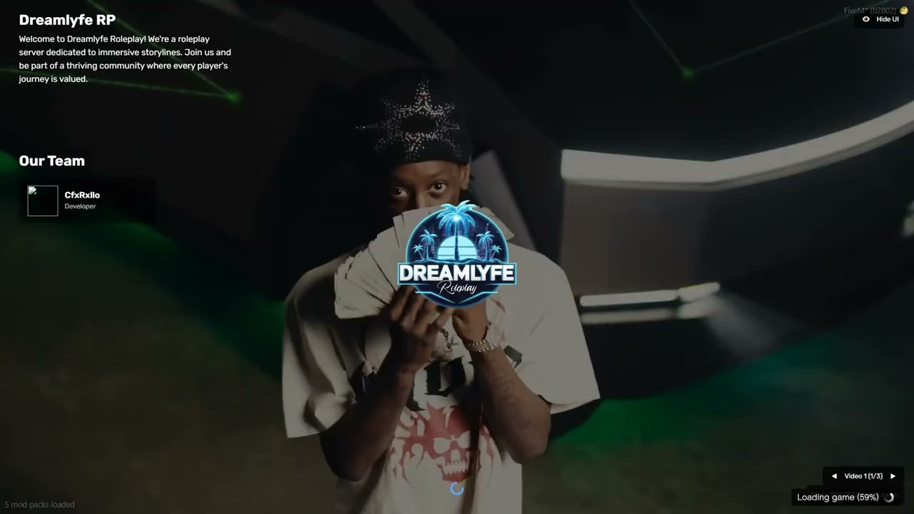 [Standalone] FiveM Loading Screen - Rx_Loadingv1