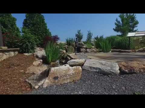 Drone footage of Site One outdoor gardens!