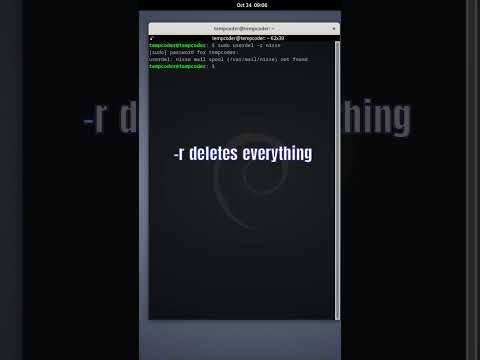 Linux How to Delete a User in Seconds Terminal Tutorial #sysadmin #beginner #linux #linuxcommand