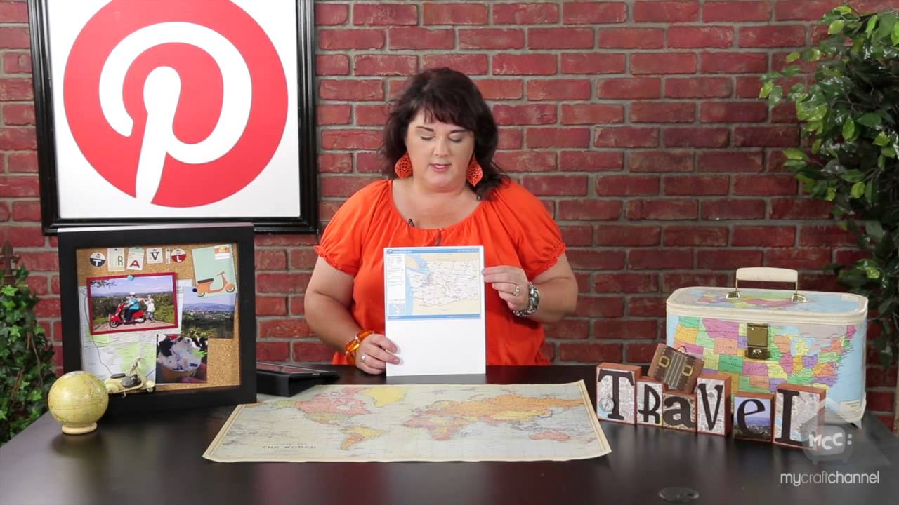 Inspired by Pinterest: Crafting with Maps