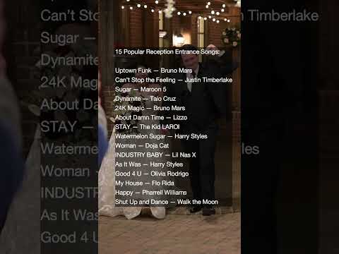 How to make a Grand Entrance - Step 1οΈβ£ Choose the ULTIMATE ENTRANCE song!! π