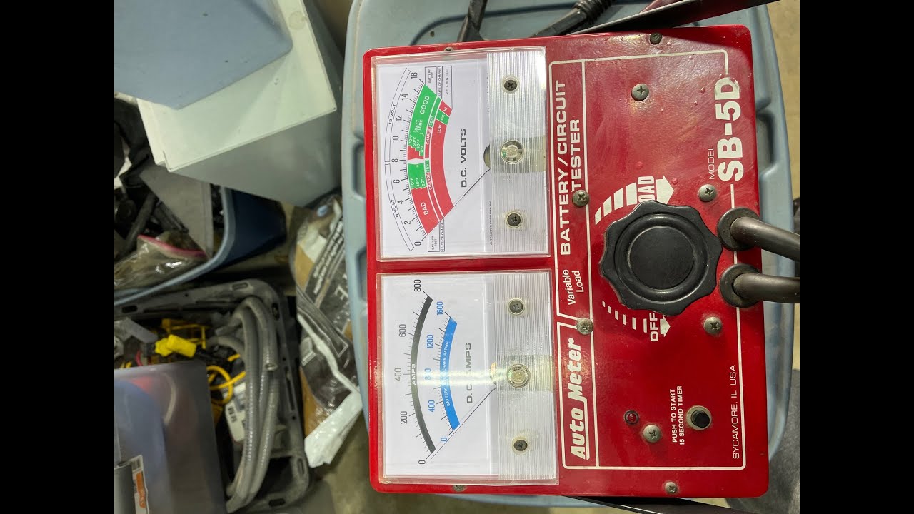 Autometer sb-5d An Oldie but a goodie! Test your equipment or car batteries before that long winter.