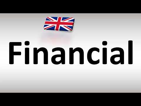 How to Pronounce Financial