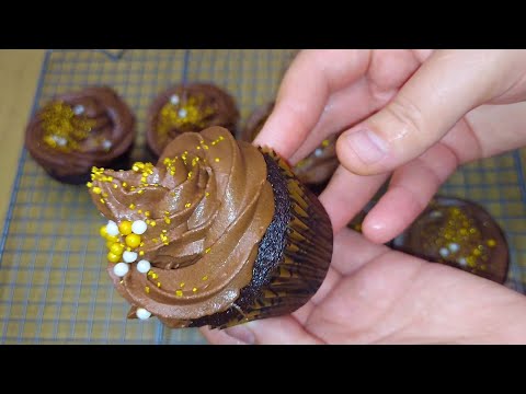 chocolate cupcakes with coconut filling| part 3 #shorts
