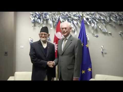 Meeting with the Prime Minister of Nepal
