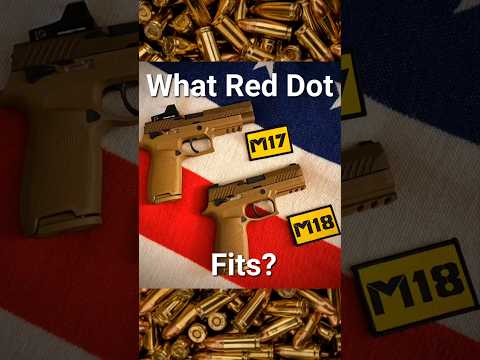 ALL the Red Dots that fit a Sig P320 M17/M18 (Delta Point Pro/Romeo 1 Pro Footprint not RMR)