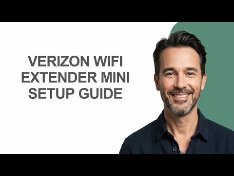 Verizon Wifi Extender Mini Setup Guide - KevinHowTo
