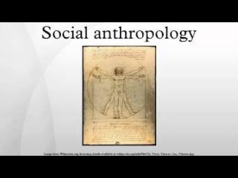 Social anthropology
