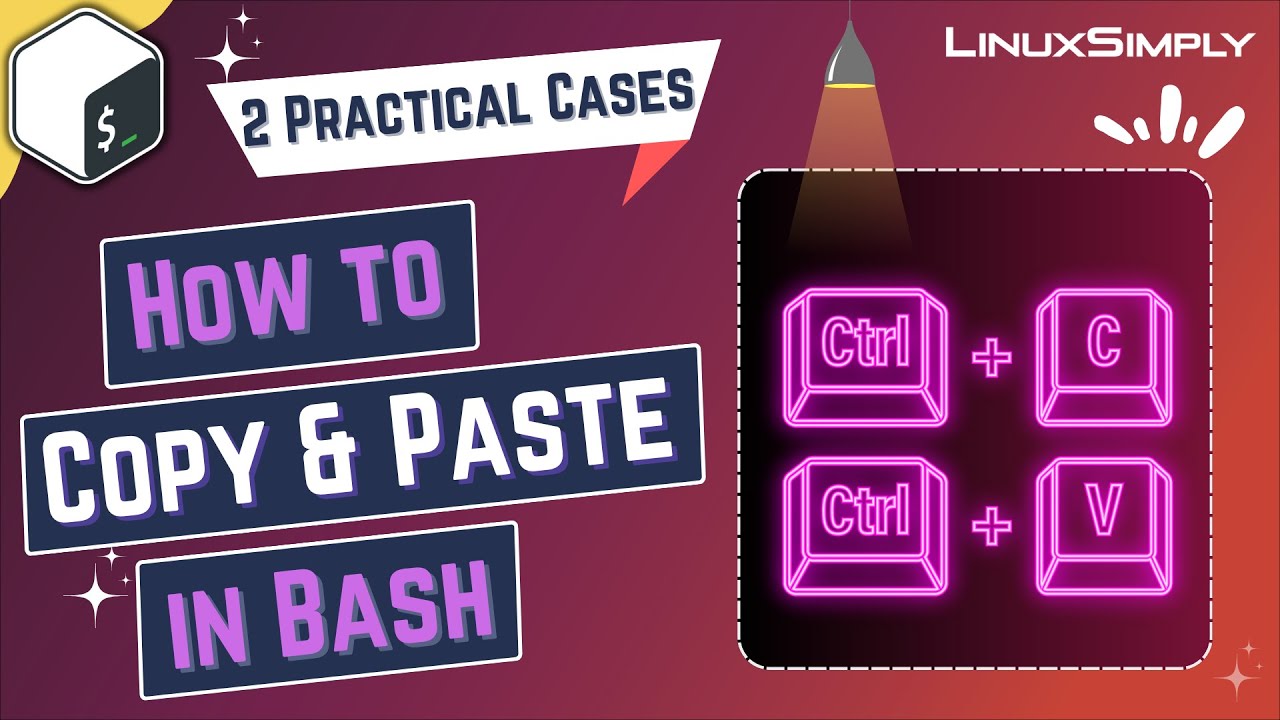 How to Copy and Paste in Bash: 2 Practical Methods | LinuxSimply