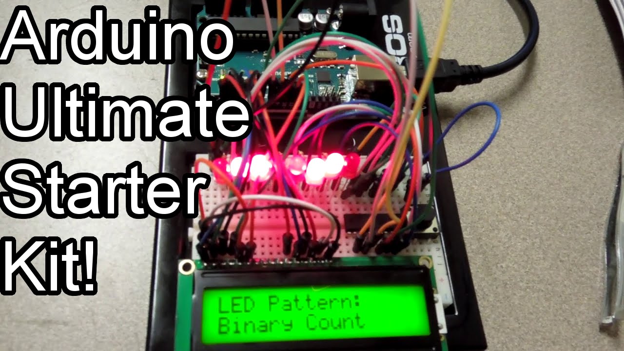 Arduino Uno Ultimate Starter Kit!