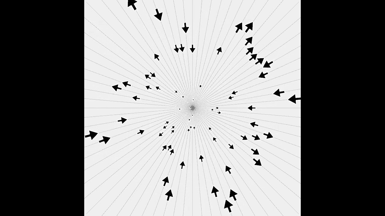 Circle of Arrows. #openframeworks #programming #creativecoding