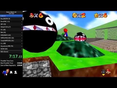 Kaizo Mario 64 - 120 Star Speedrun in 2:51:40 (WR - 4 August 2018)