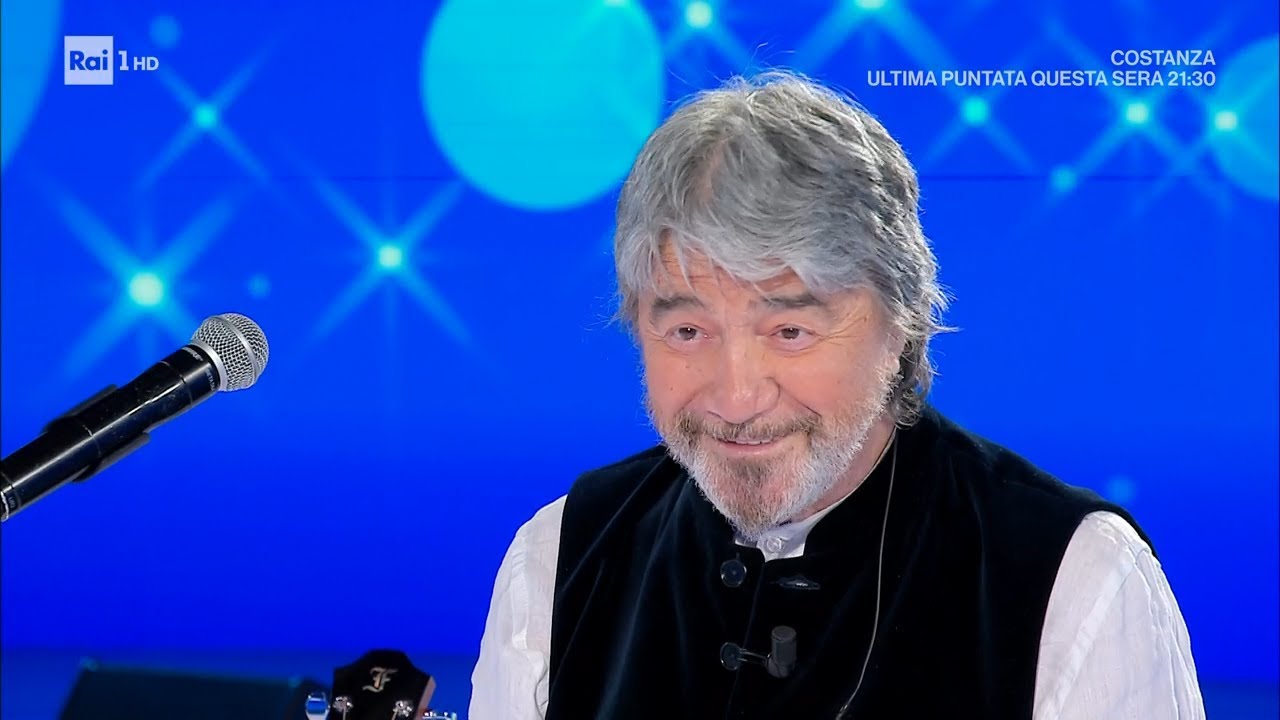 Drupi parla della malattia che lo ha colpito e della sua guarigione - Domenica In 13/04/2025