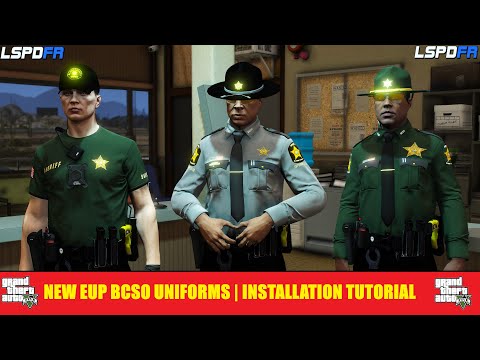 NEW EUP BCSO Uniforms Installation | EUP 9.3 | #lspdfr