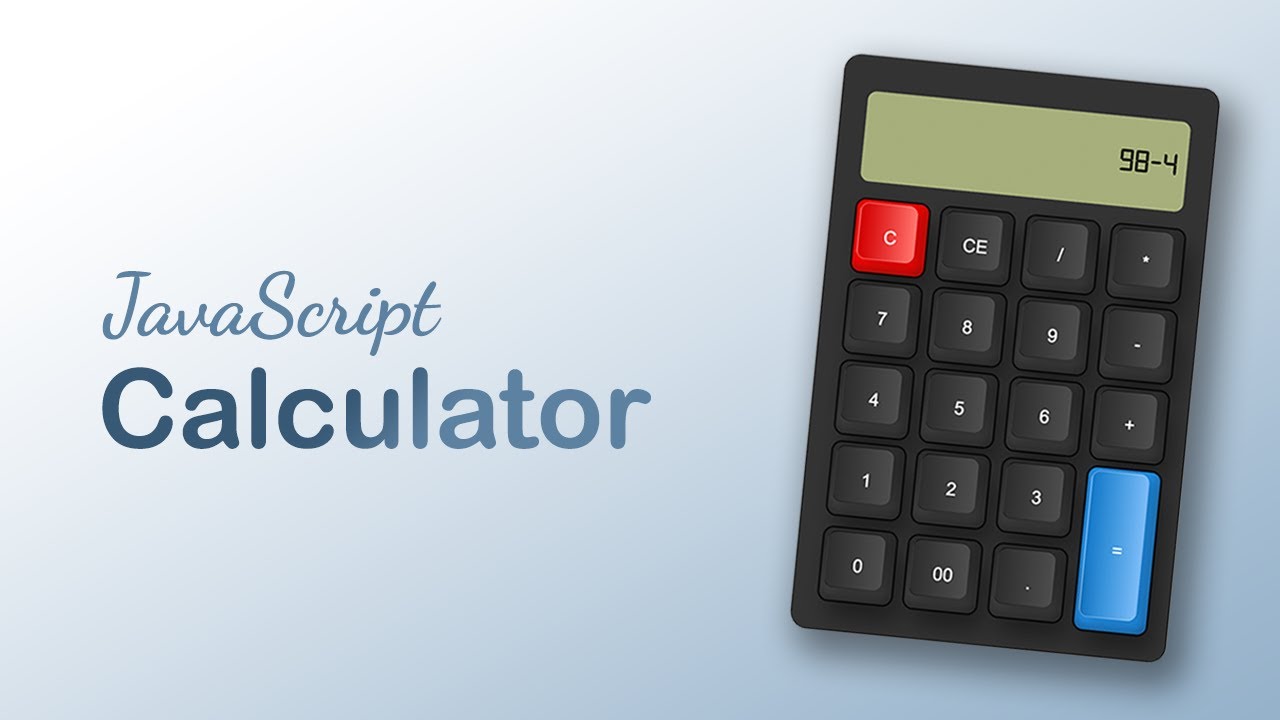 JavaScript Project | Classic Calculator Using HTML CSS JavaScript