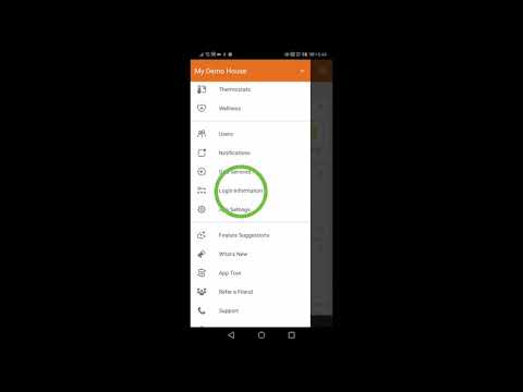Resetting your password - from the Liberty Live app