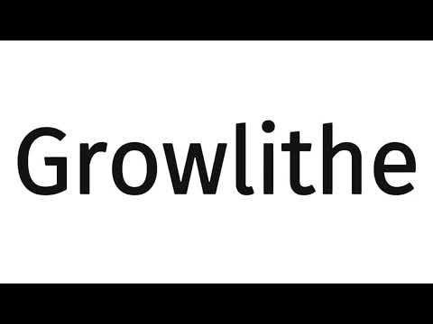 How to pronounce Growlithe?(SORT OF CORRRECTLY...)