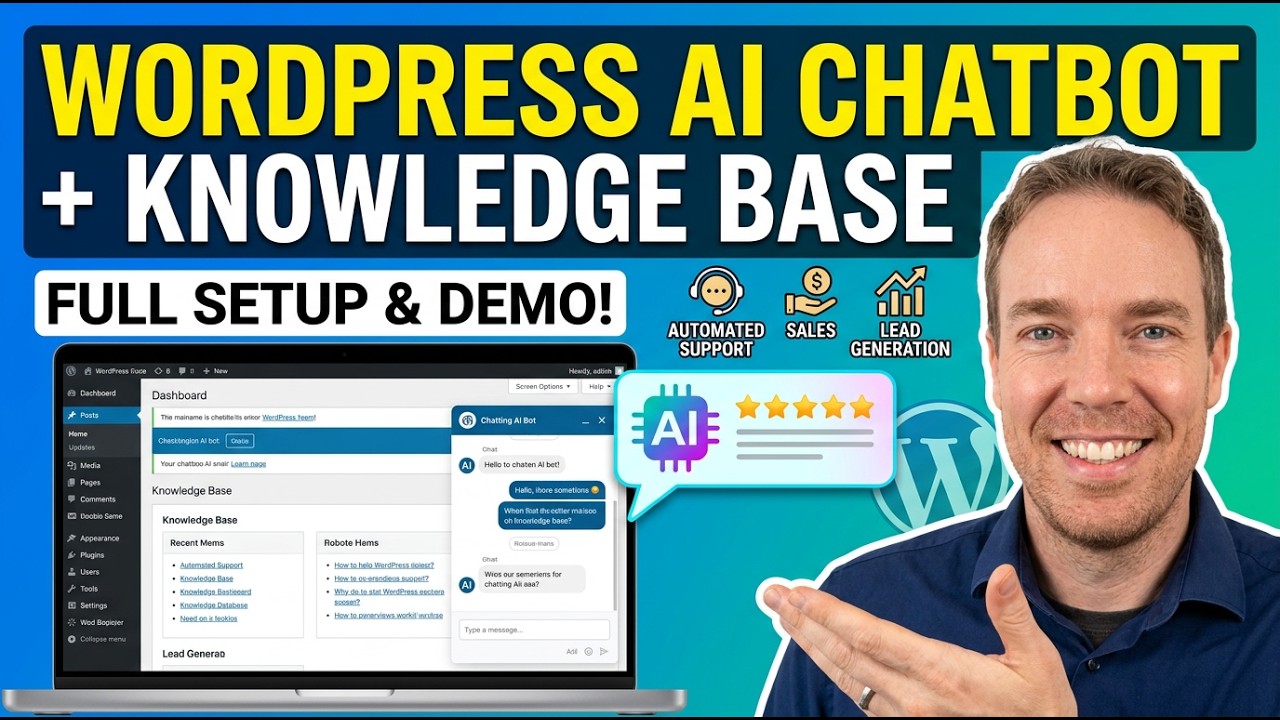 WordPress AI Chatbot Plugin with Knowledge Base – Full Setup & Demo