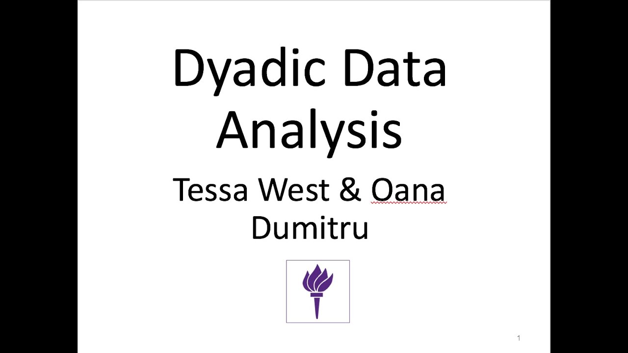 Dyadic Data Analysis in SPSS and R