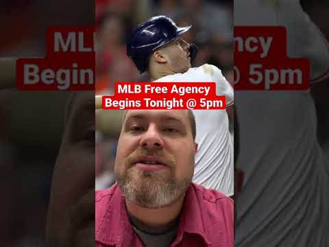 MLB Free Agency Begins Tonight @ 5pm!!! - Upside Sports Network