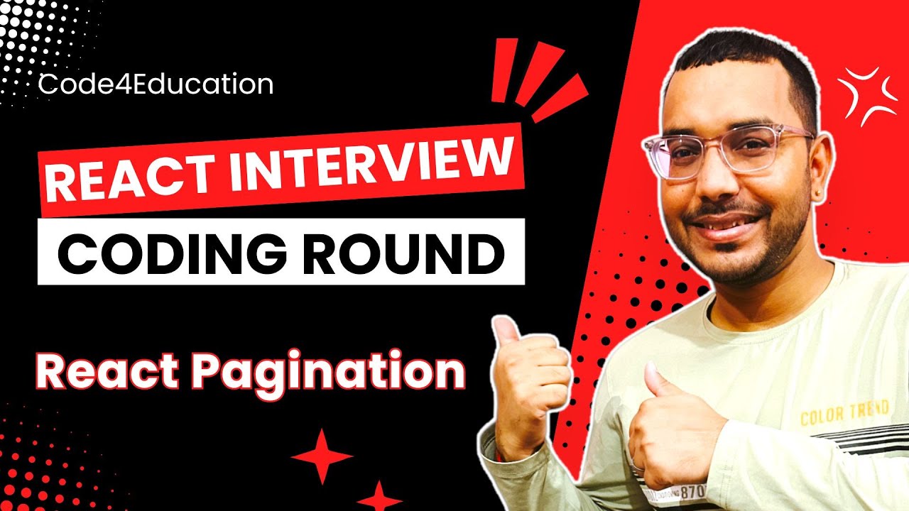 React Interview Questions | How to Implement Pagination in your React.js | React Pagination With API