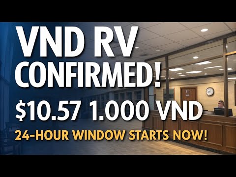 🔥Vietnamese Dong Revaluation is REAL – Exchange Open at $10.57 Per VND! ⏰Act Fast | IQD Shift Report