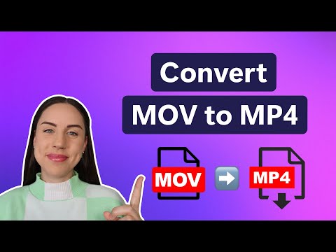 How to convert MOV to MP4 for FREE
