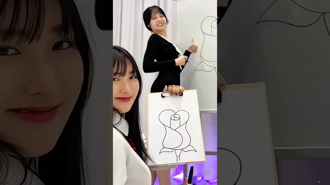 QUICK WAY TO DRAW FLOWERS❗️ #viralvideo #cool #flowers