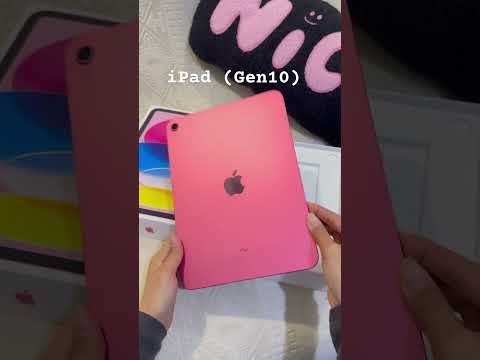Apple iPad (10th Generation) 256GB, Wi-Fi – Pink🩷 #ipad #ipadgen10 #asmr #unboxing ⚠️Get Link👇🏻