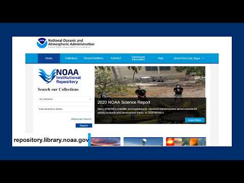 Introduction to the NOAA Institutional Repository