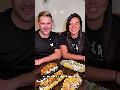 New Sushi Menu at Bocas House! Discover 4 Options for $17