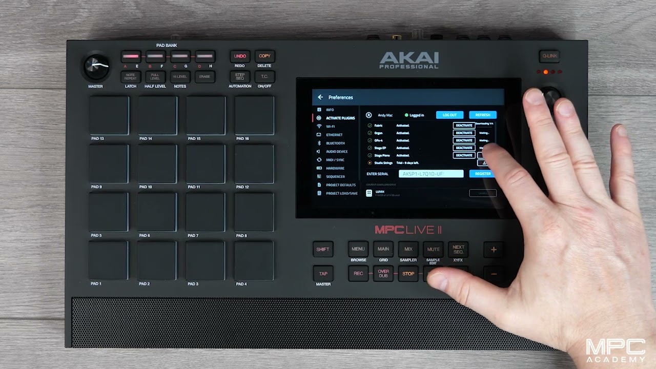 Installing & Activating New MPC Instruments Tutorial