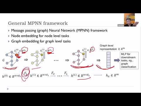 Yusu Wang (10/28/22): Graph neural network: Representational power and limitations