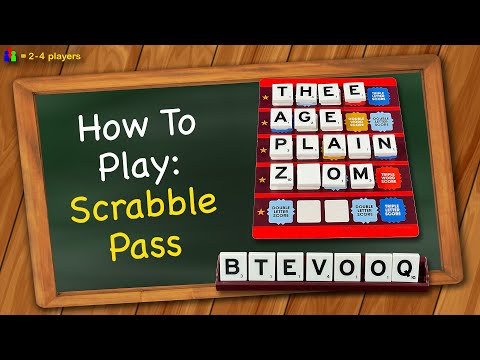 How to play Scrabble Pass