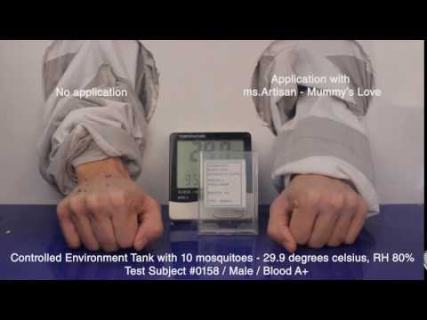 Mosquito Repellent Efficacy Test