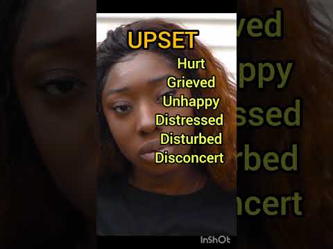 Synonyms of Upset| #shortsfeed #shortvideo #youtubeshorts #kanchan