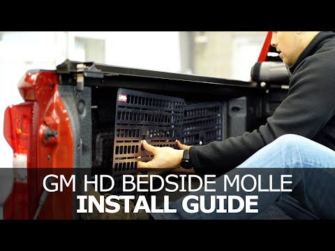 Chevy Silverado/GMC Sierra 2500HD + 3500HD Bedside MOLLE Install Guide