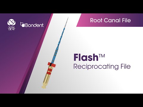 Introducing the Bondent Root Canal File: Flash™ - Pre-Sterilized - Reciprocating Files #endodontics