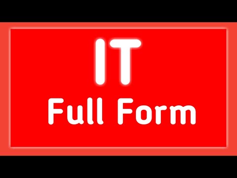 What is the full form of IT - IT mining