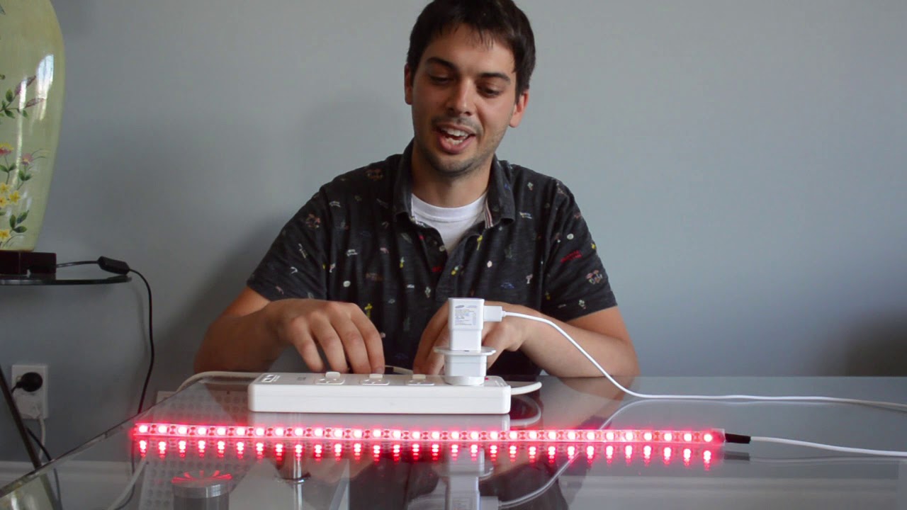 GembaRed Rave Red LED Nightlight Demo