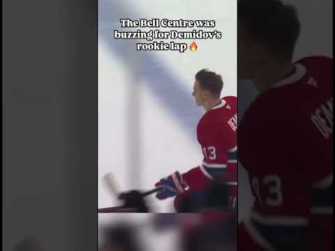Ivan Demidov Rookie lap🔥 #nhl #hockey #ivandemidov
