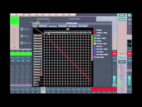 Mac/PC Routing Part 1 - MIDAS MR18 + BEHRINGER X-AIR XR18 XR16 XR12 X18