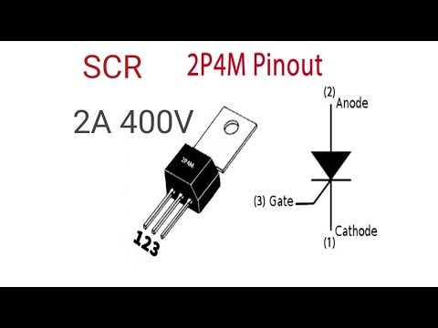 2P4M SCR or Thyristor 2A 400V